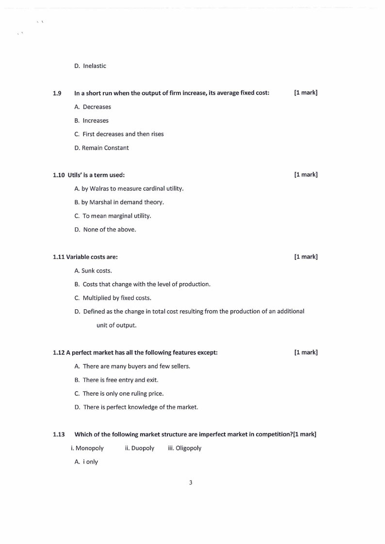 ITE411S- INTRODUCTION TO ECONOMICS- 1ST OPP- JUNE 2023 :: NUST past ...