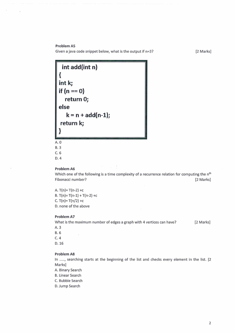 DSA711S - DATA STRUCTURES AND ALGORITHMS 2 - 1ST OPP - JUNE 2023 ...