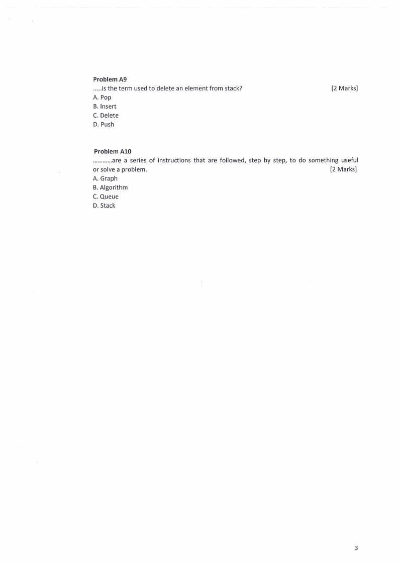 DSA711S - DATA STRUCTURES AND ALGORITHMS 2 - 1ST OPP - JUNE 2023 ...