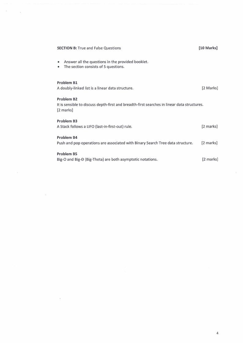 DSA711S - DATA STRUCTURES AND ALGORITHMS 2 - 1ST OPP - JUNE 2023 ...