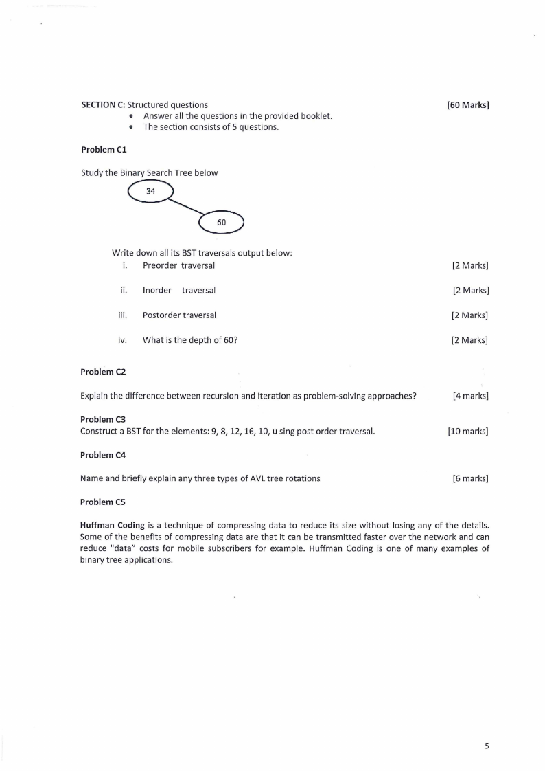 DSA711S - DATA STRUCTURES AND ALGORITHMS 2 - 2ND OPP - JULY 2023 ...