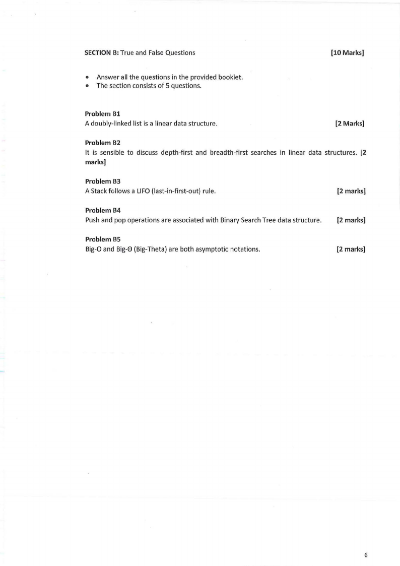 DSA711S - DATA STRUCTURES AND ALGORITHMS 2 - 1ST OPP - JUNE 2024 ...