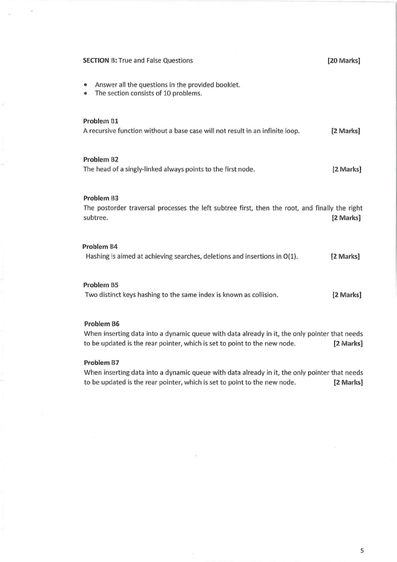 DSA711S - DATA STRUCTURES AND ALGORITHMS 2 - 2ND OPP - JULY 2024 ...