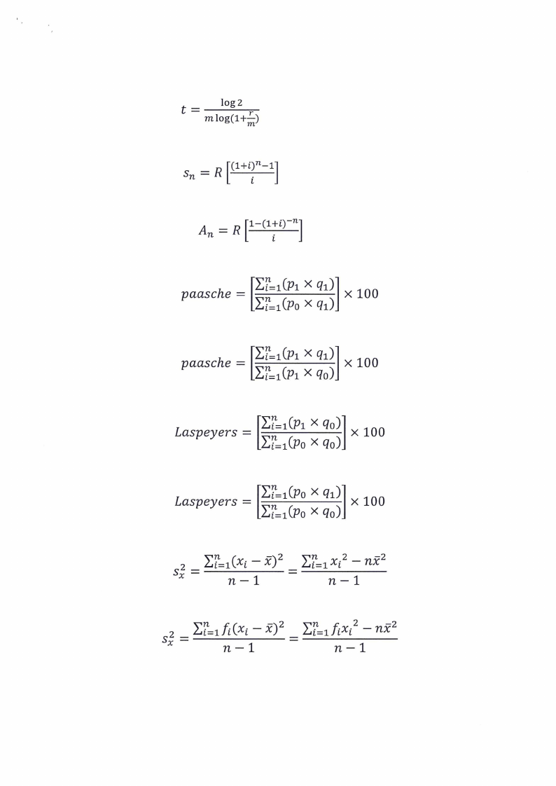 QTM511S - QUANTITATIVE METHODS - 2ND OPP - JULY 2022 :: NUST past ...