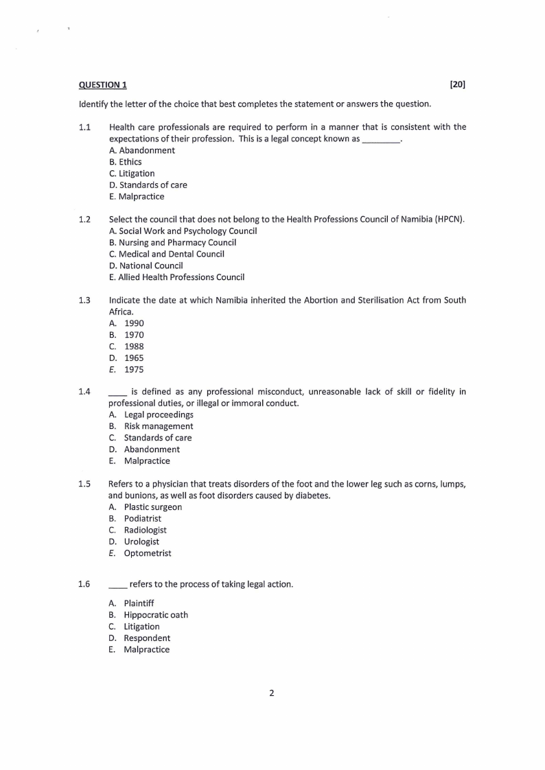 MIS611S - MEDICAL INFORMATION SYSTEMS 2A - 2ND OPP - JULY 2022 :: NUST ...