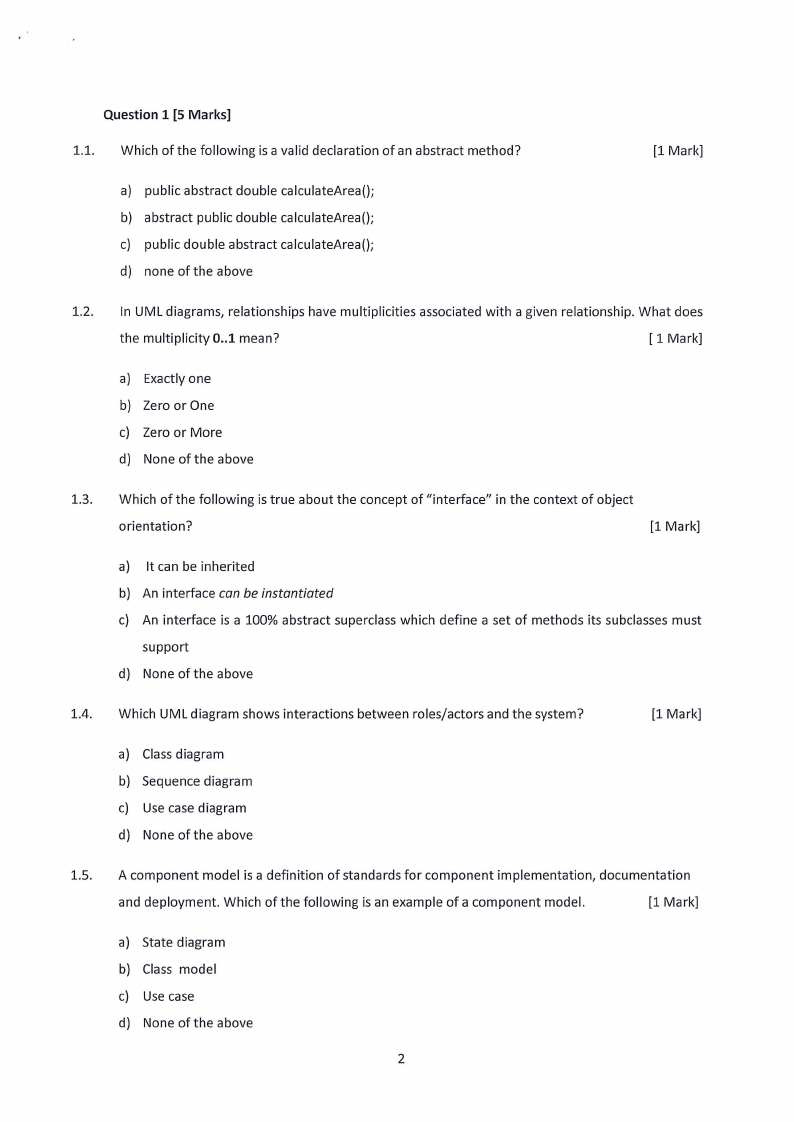 SEN721S - SOFTWARE ENGINEERING 2 - 2ND OPP - JAN 2020 :: NUST past ...