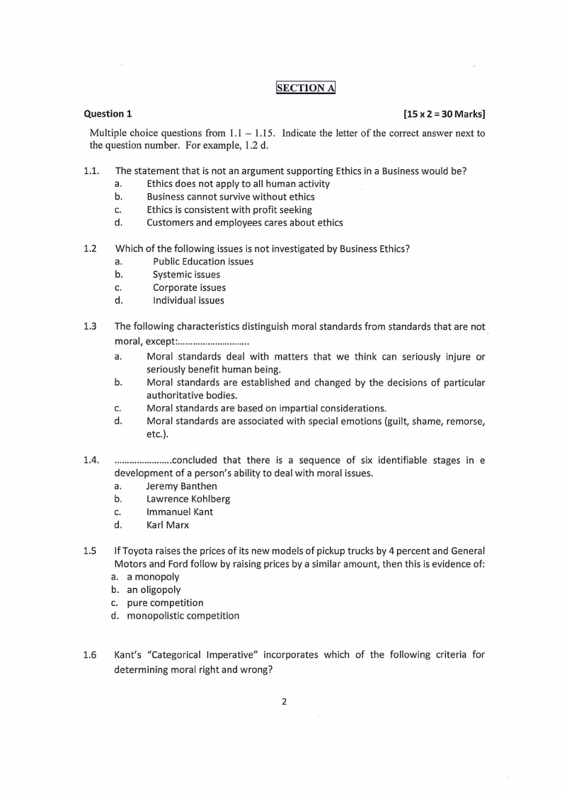 APM811S - Advanced Project Management - 1st OPP - June 2023 :: NUST past examination papers ...
