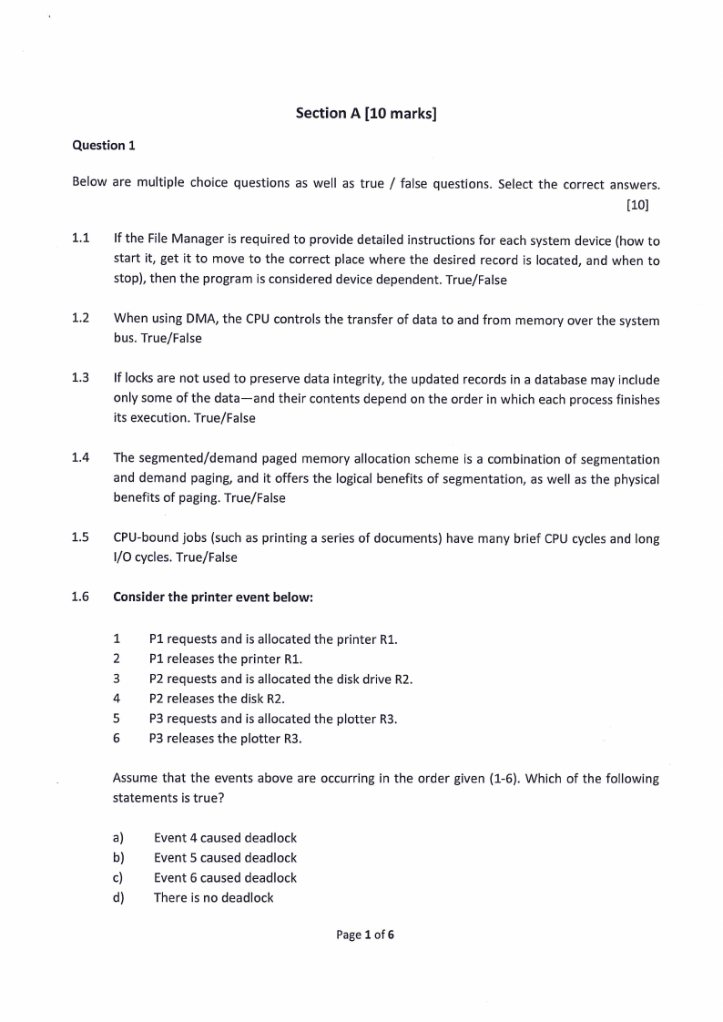 OPS621S - OPERATING SYSTEMS - 2ND OPP - JAN 2020 :: NUST past ...