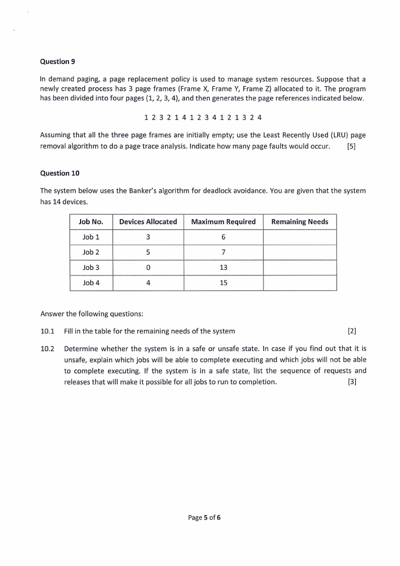 OPS621S - OPERATING SYSTEMS - 2ND OPP - JAN 2020 :: NUST past ...