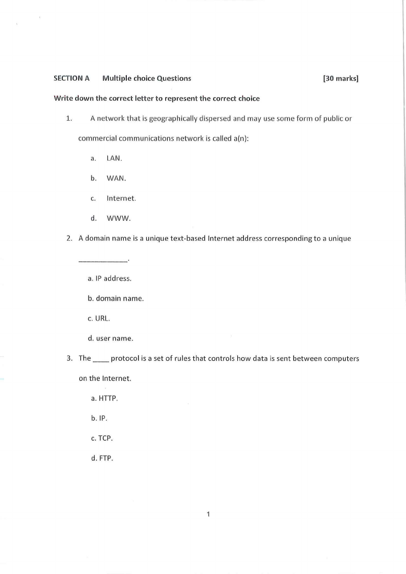 WDF521S - WEB DEVELOPMENT FUNDAMENTALS - 2ND OPP - JAN 2024 :: NUST past examination papers ...
