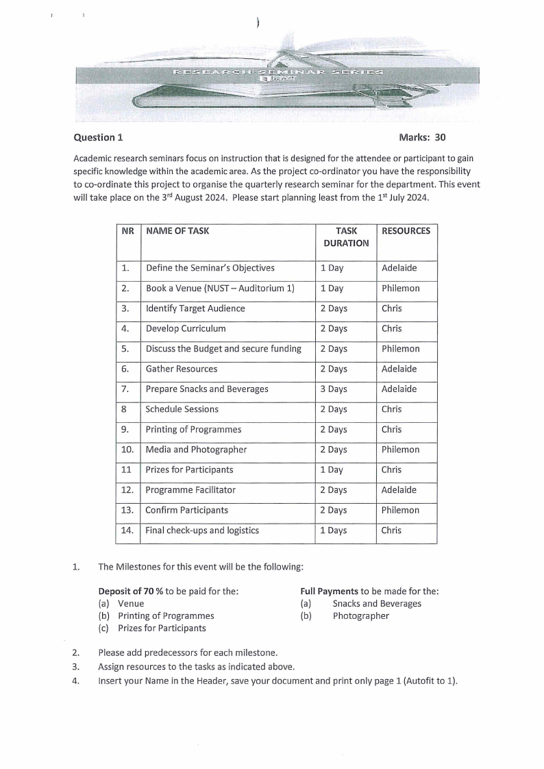 MOA611S - MEDICAL OFFICE APPLICATION 2A - 2ND OPP - JULY 2024 :: NUST ...