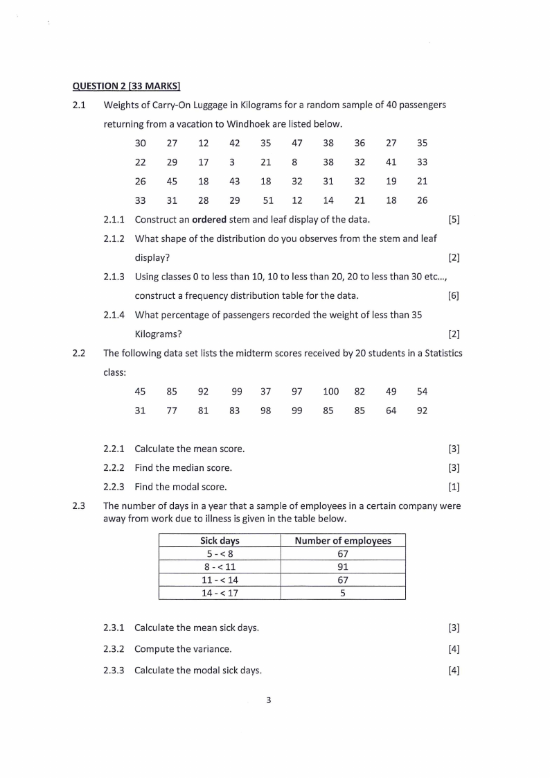 BBS111S - BASIC BUSINESS - 1ST OPP - JUNE 2022 :: NUST past examination ...