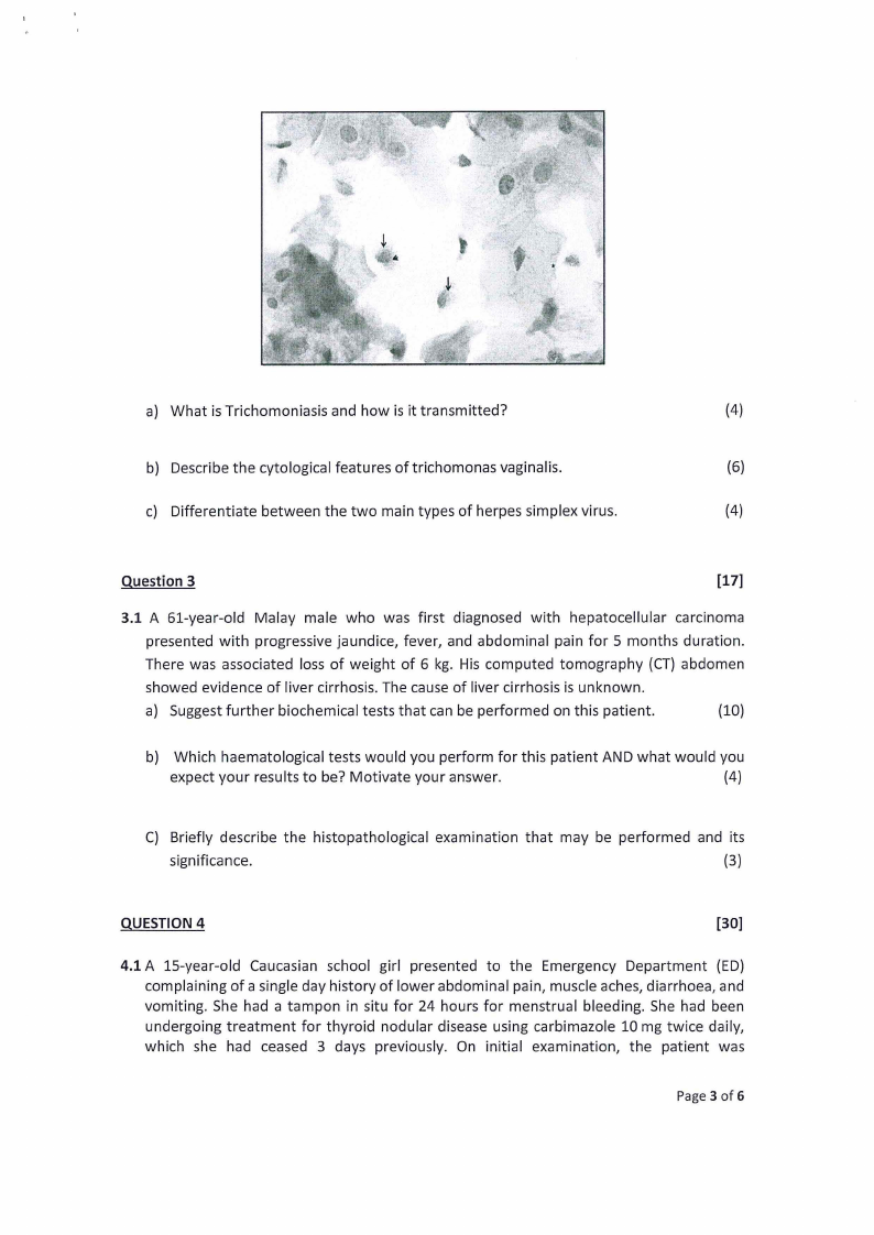 ICP811S - INTERGRATED CLINICAL PATHOPHYSIOLOGY - 1ST OPP - JUNE 2022 :: NUST past examination ...