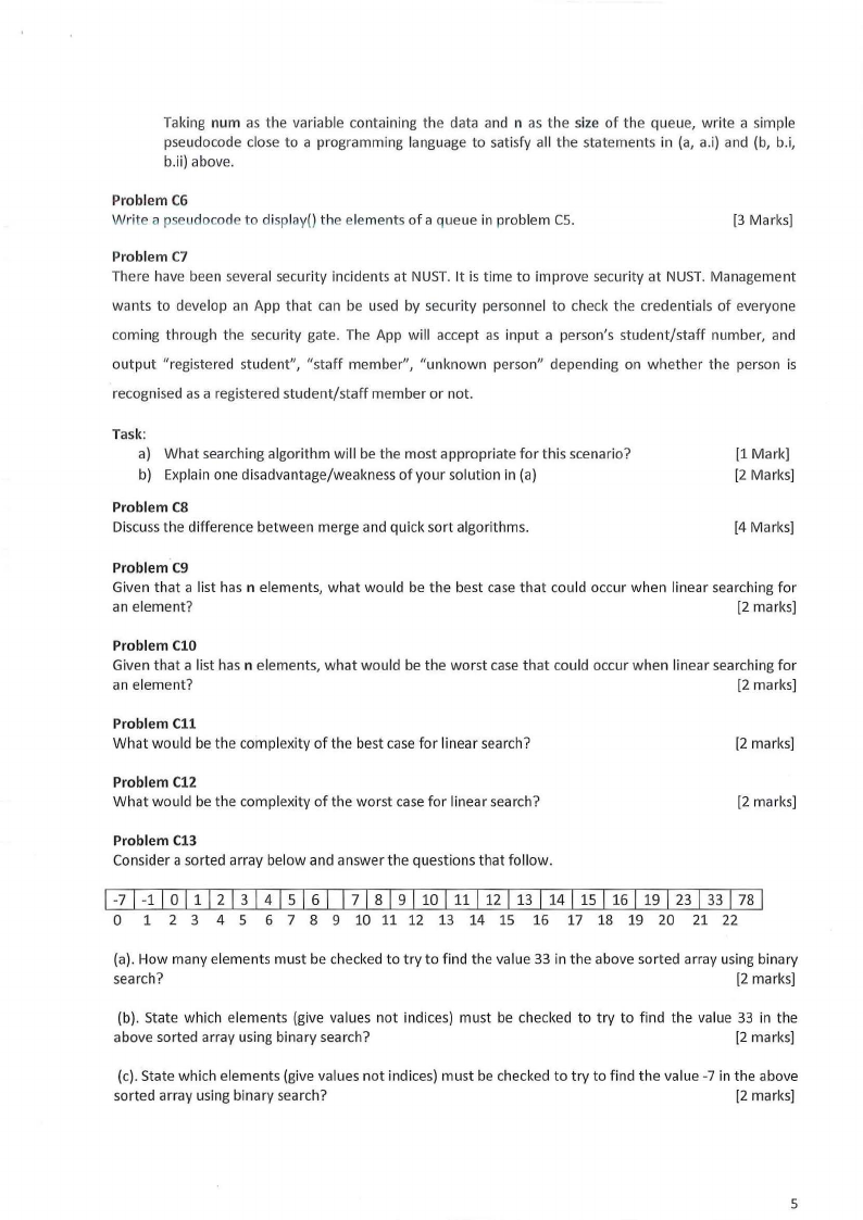 DSA521S - DATA STRUCTURES AND ALGORITHMS 1 - 2ND OPP - JAN 2024 :: NUST past examination papers ...