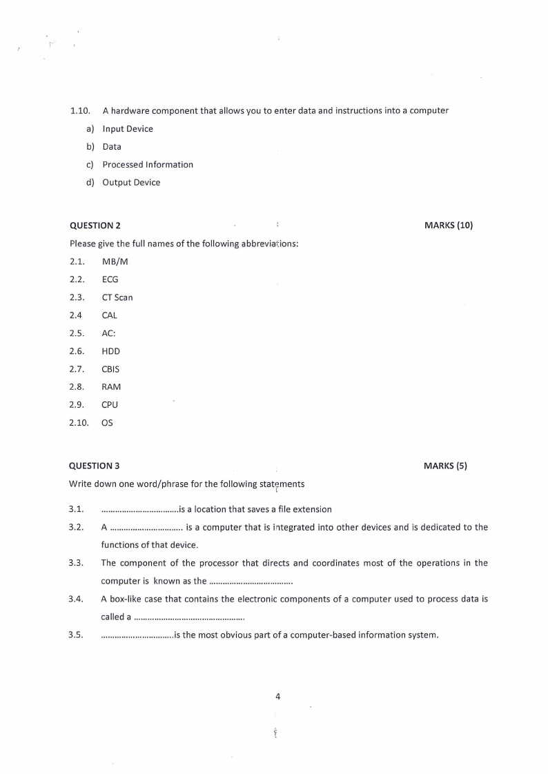 BIS511S - BUSINESS INFORMATION SYSTEMS 1A - 1ST OPP - JUNE 2023 :: NUST ...