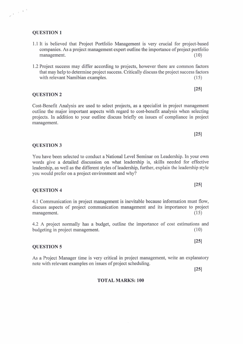 LMP721C-LEADING AND MANAGING PROJECTS-1ST OPP-JUNE 2022 :: NUST past ...
