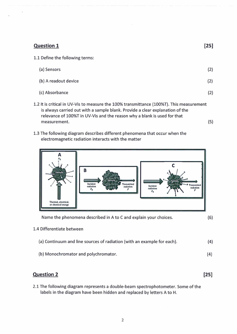 MSC701S - MOLECULAR SPECTROSCOPY AND CHEMICAL SEPARTION METHODS - 2ND ...