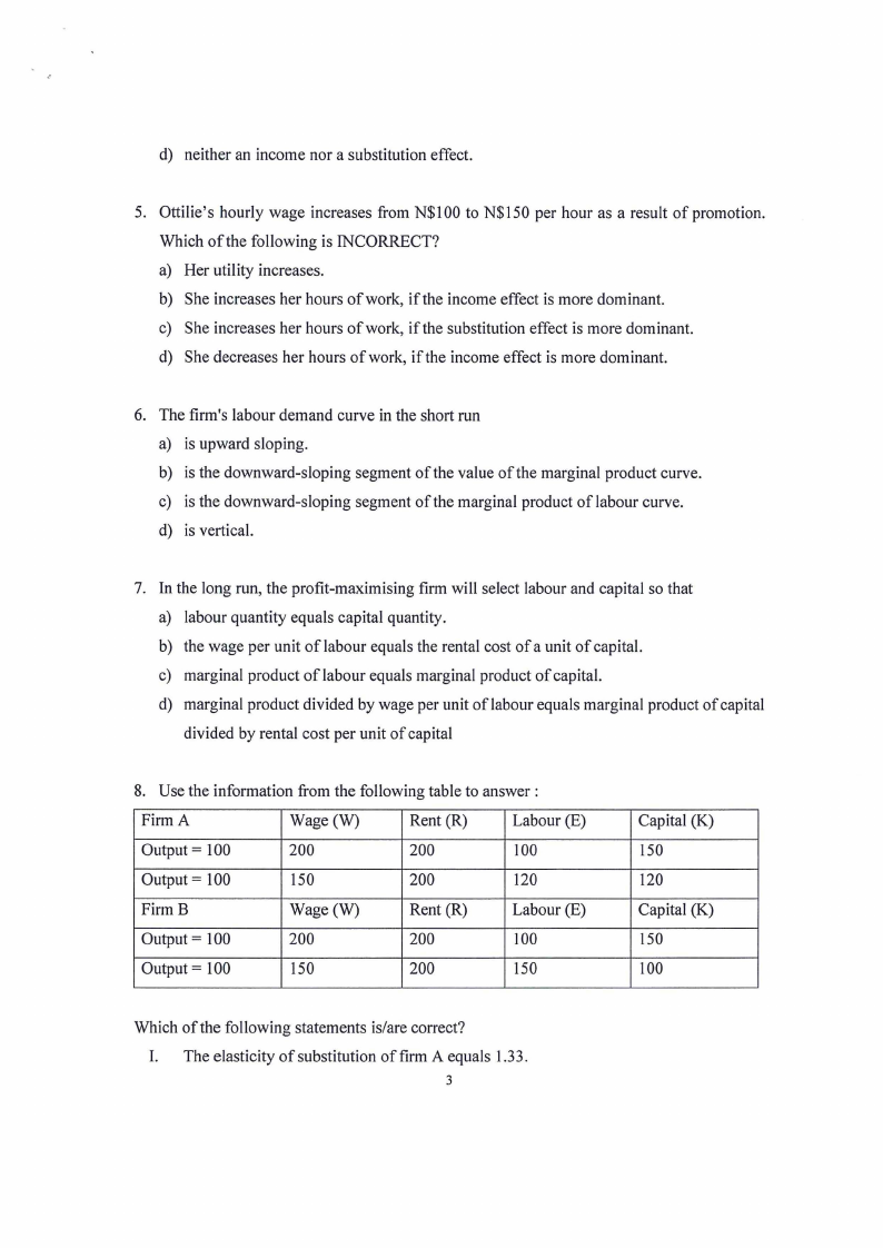 LAE621S- LABOUR ECONOMICS- 2ND OPP- NOV 2023 :: NUST past examination ...