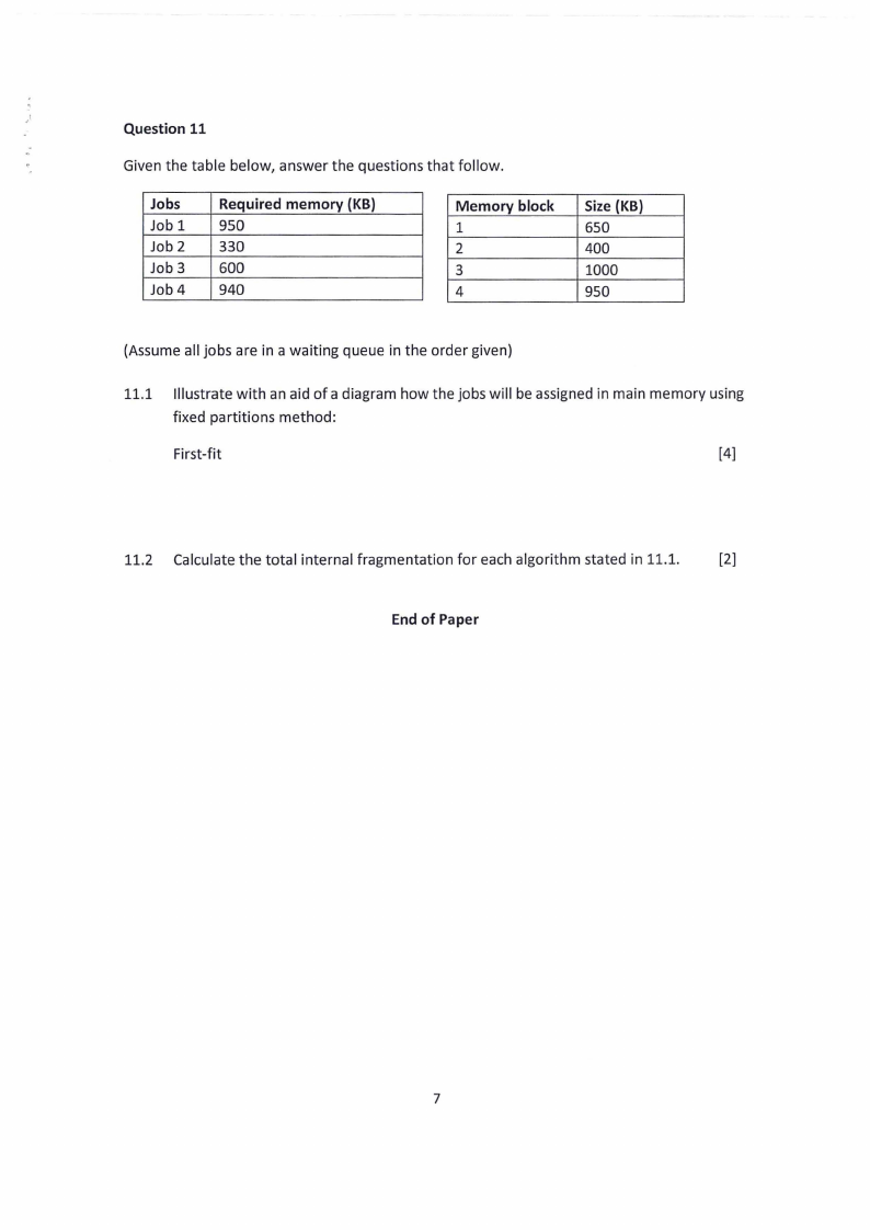 OPS611S - OPERATING SYSTEMS - 2ND OPP - JULY 2022 :: NUST past ...