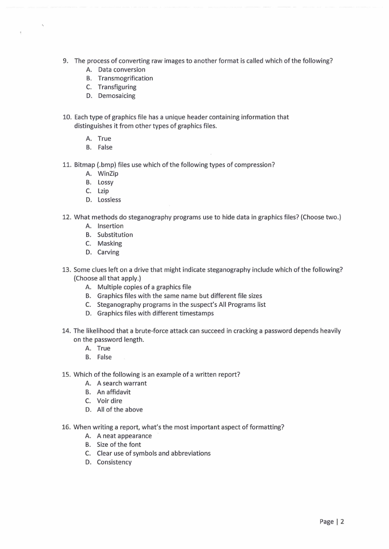 CFR712S - COMPUTER FORENSICS - 2ND OPP - JULY 2022 :: NUST past ...