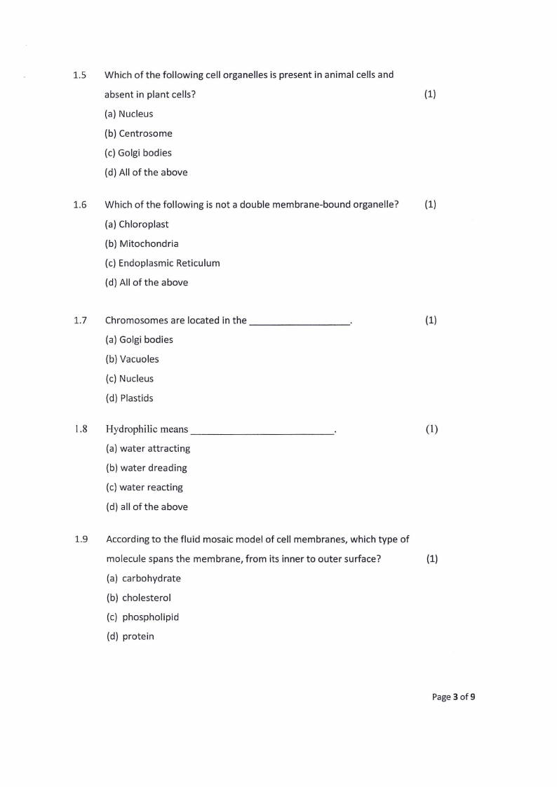 CMB521S - CELL MOLECULAR BIOLOGY - 2ND OPP - JAN 2023 :: NUST past ...